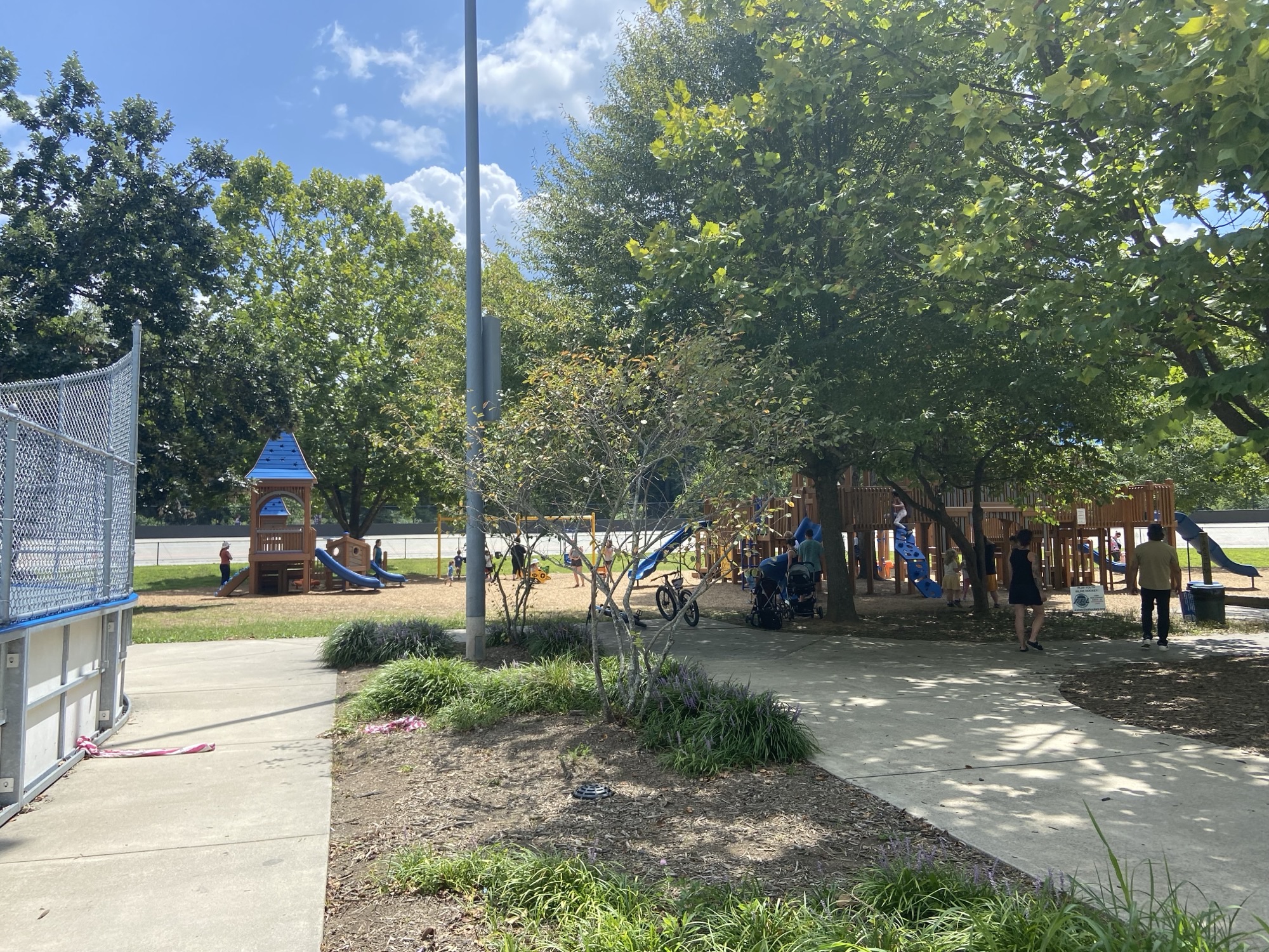 Carrier Park’s new playground a place to slide, swing, explore ...