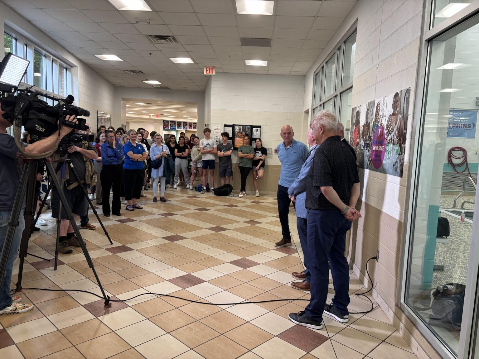 Olympian swimmer Rowdy Gaines donates thousands in pool grants to YMCA ...