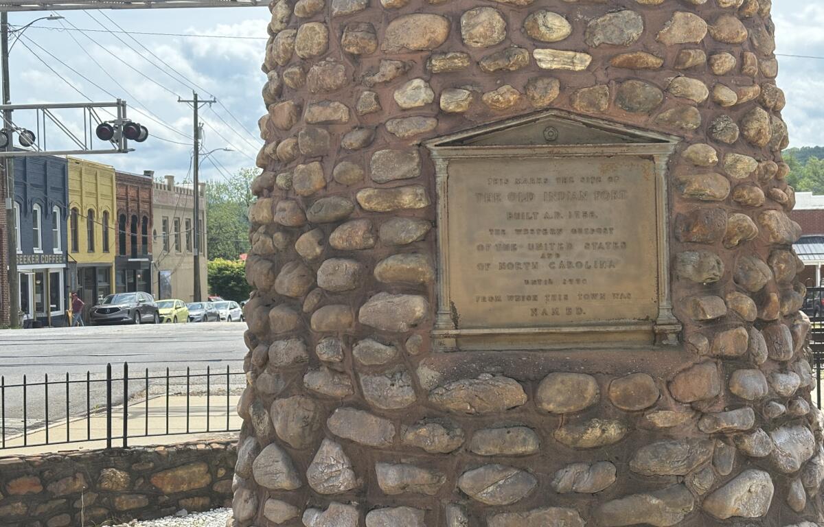 Strangeville: Old Fort’s Arrowhead Monument set town history in stone ...