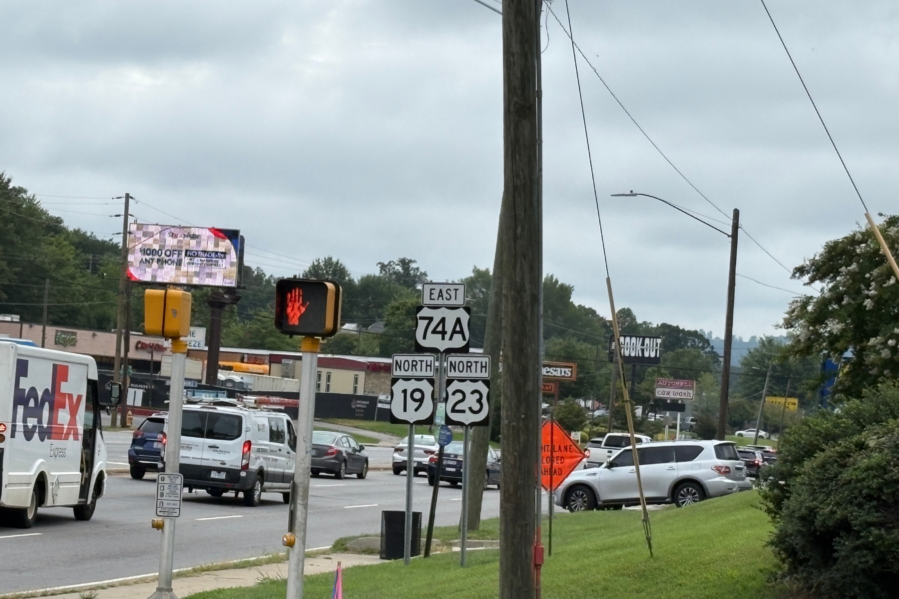 Drivers fume over traffic jams as Patton Avenue sidewalk project begins ...
