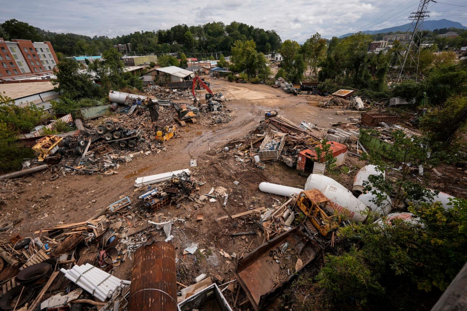 Parkway launches maps for Helene recovery, road closures - Asheville's ...