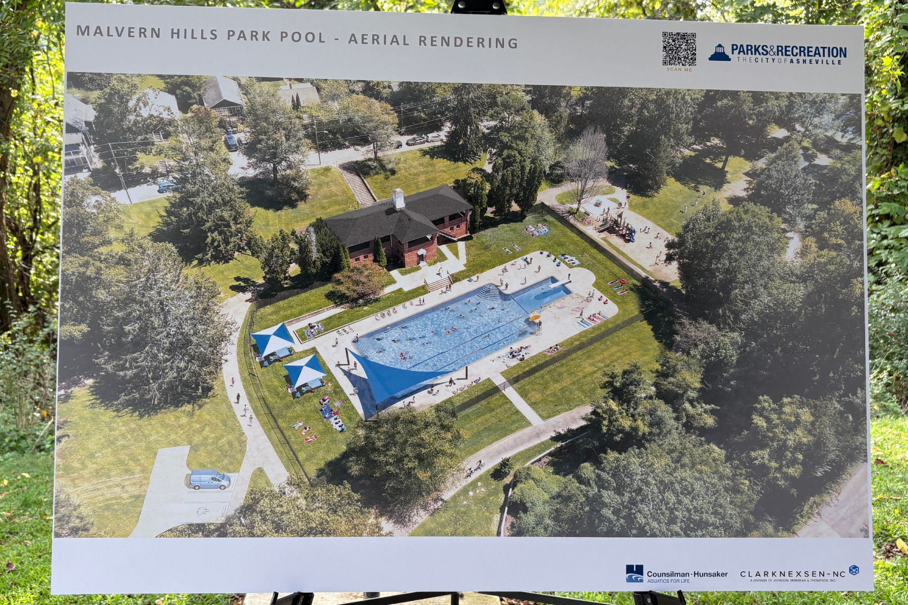 Asheville unveils $4.75 million design for new Malvern Hills Park pool ...