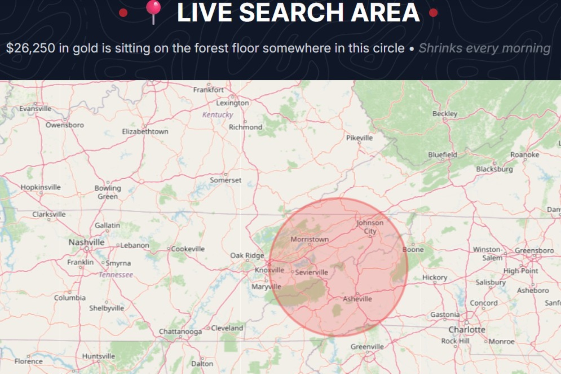 $26K in gold hidden in Blue Ridge Mountains spurs treasure hunt ...