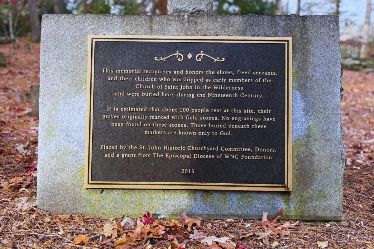 Tombstone Tales: Flat Rock’s Slaves and Freedmen Memorial - Asheville's ...