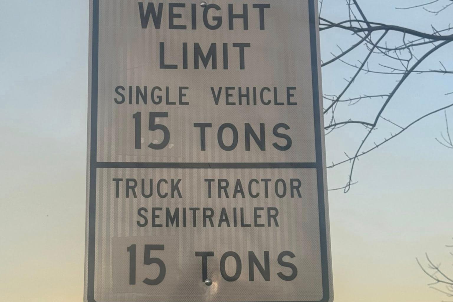 Fairview drivers warned of reduced bridge weight limits - Asheville's ...