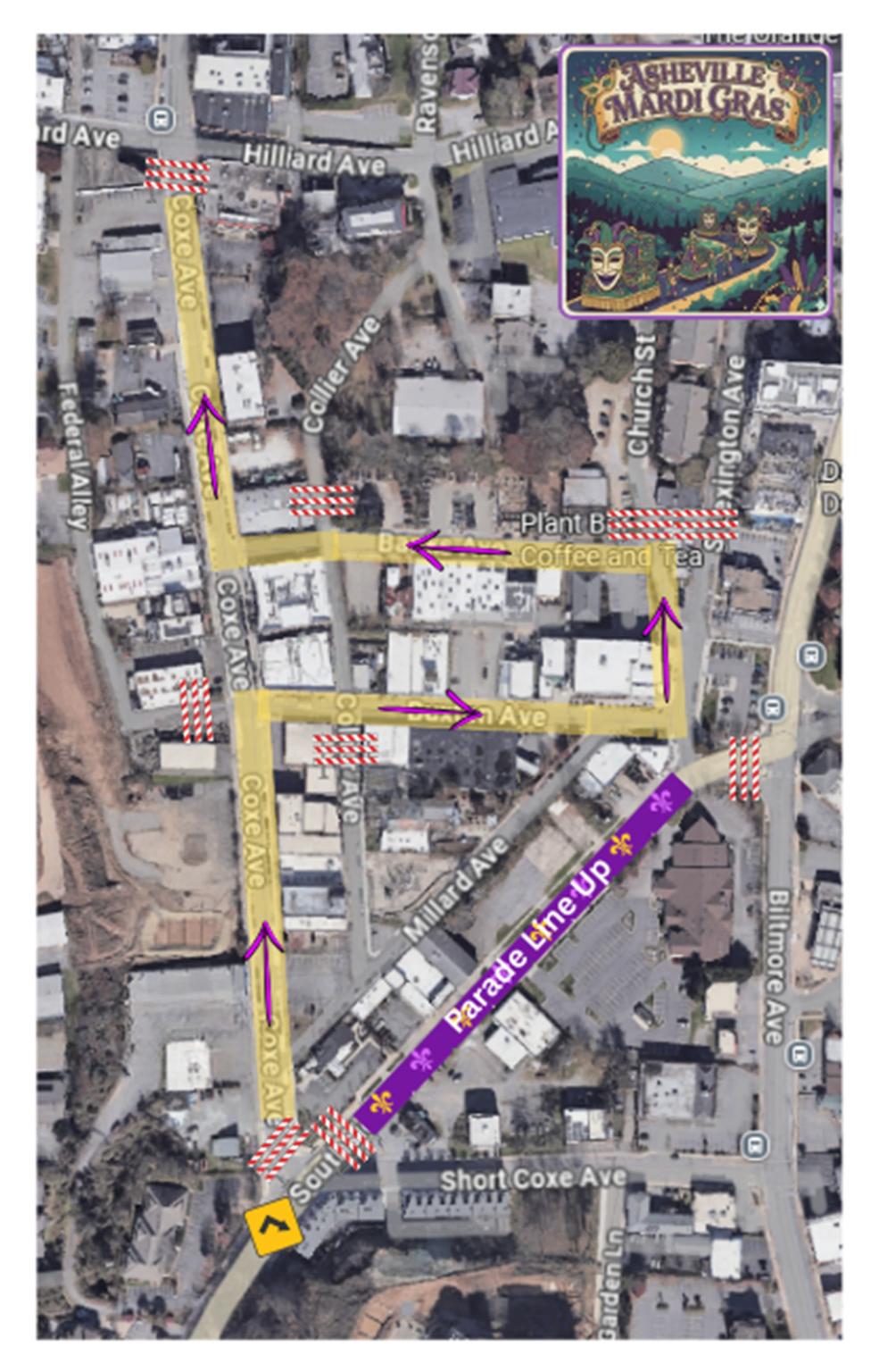 City sets schedule for South Slope Mardi Gras parade - Asheville's 828 ...