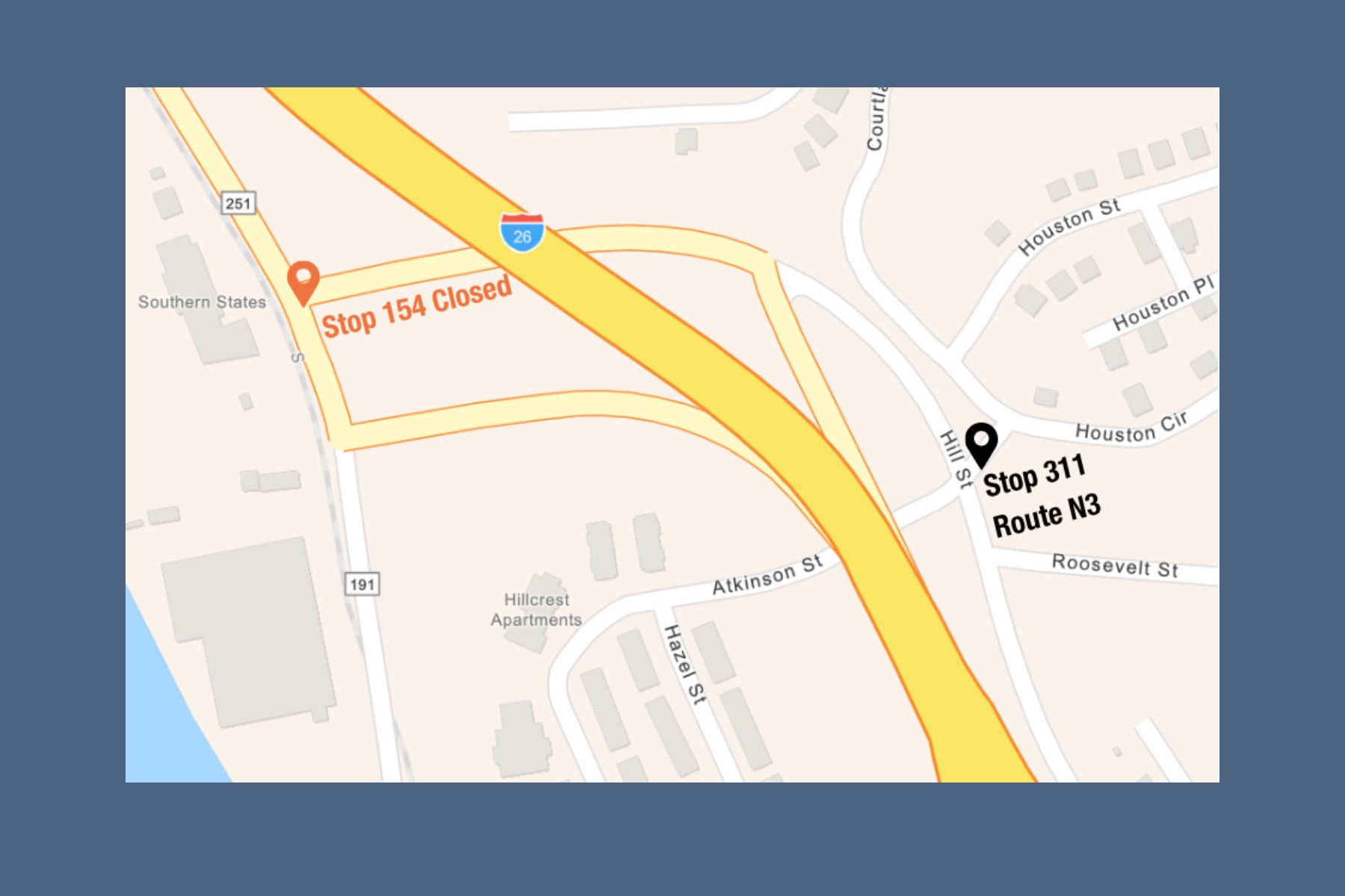 ART adjusts routes amid I-26 ramp closures - Asheville's 828 News NOW
