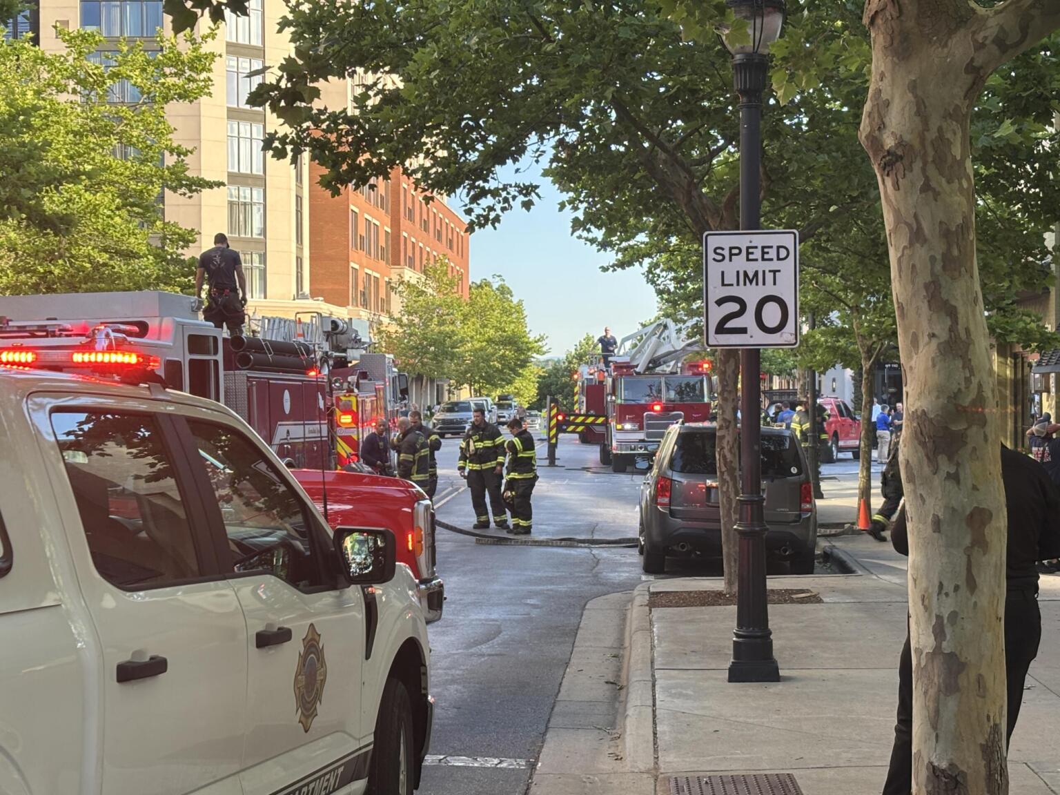 Fire at 131 Main brings emergency response to Biltmore Park - Asheville ...